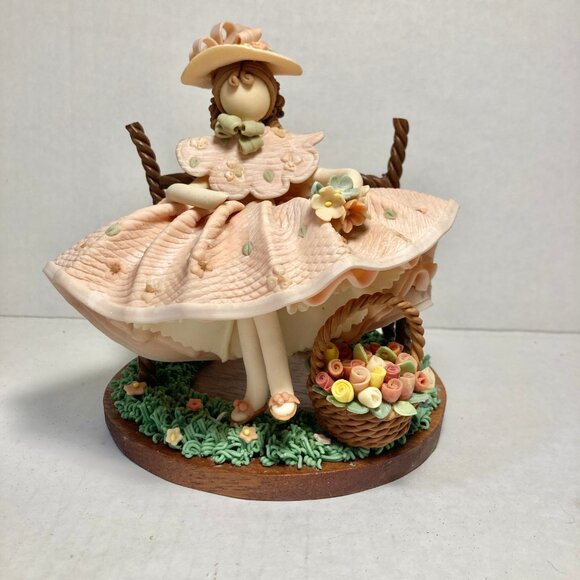 Vintage | Art | Vintage Faceless Doll Dominican Republic Pink Dress ...